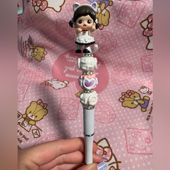 Other | Popmart Zoraa Lucky Kitty Diy Pen | Poshmark